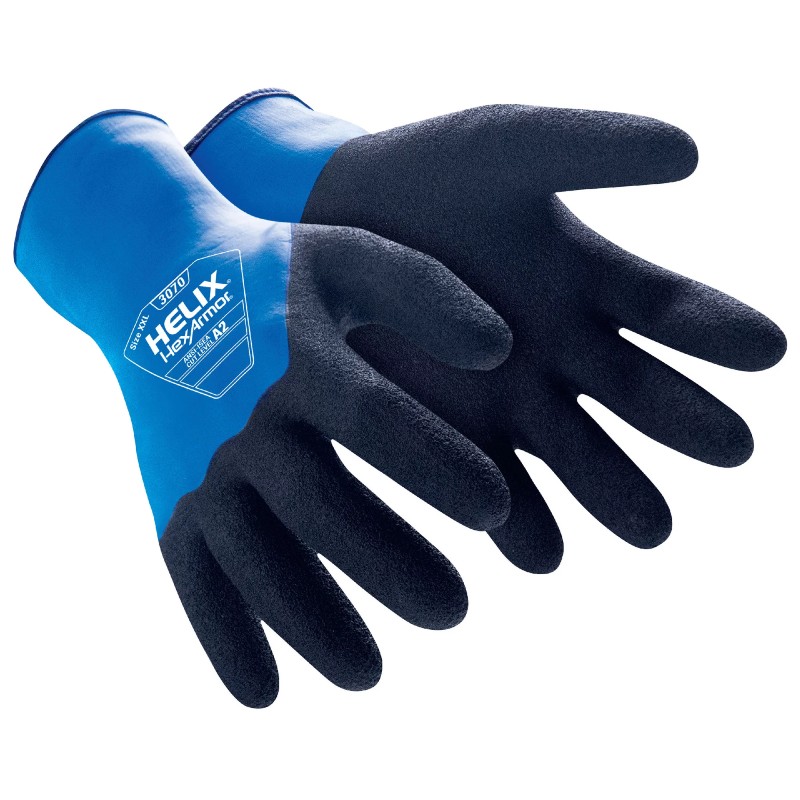 HexArmor Helix 3070 Latex Work Gloves - SafetyGloves.co.uk