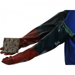 Long John PVC Coated Gauntlets 3413 - SafetyGloves.co.uk