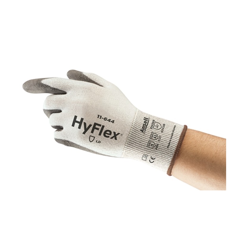 Ansell HyFlex 11-644 Industrial Gloves - SafetyGloves.co.uk