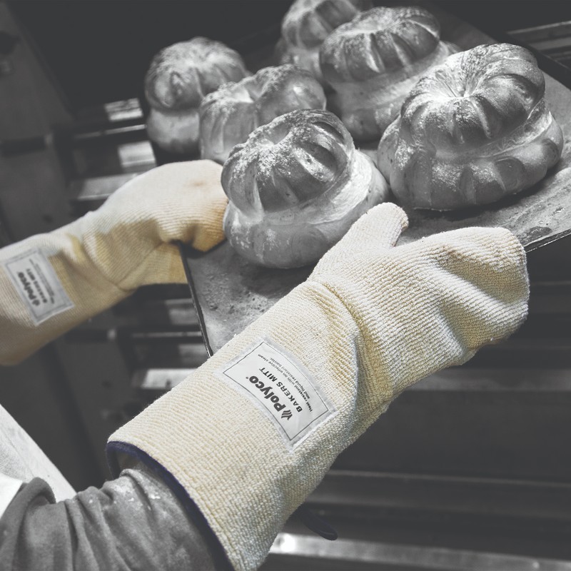 Polyco Bakers Mitt Heat Gloves 7724 - SafetyGloves.co.uk