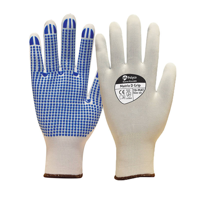 Polyco Matrix D Grip Work Gloves - SafetyGloves.co.uk