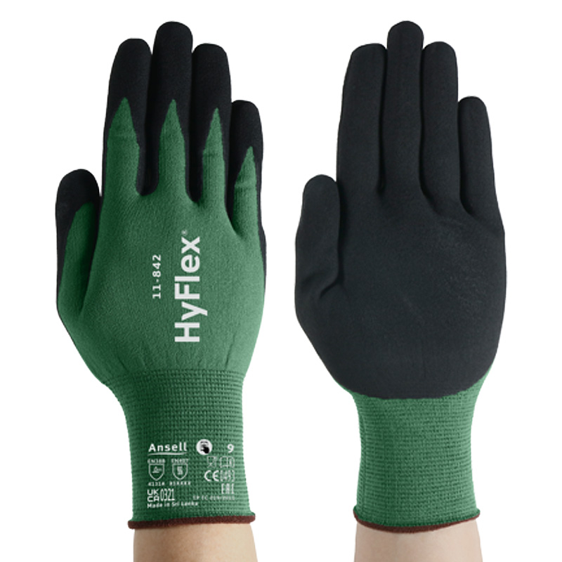 HyFlex Eco-Friendly Touchscreen Gloves - SafetyGloves.co.uk
