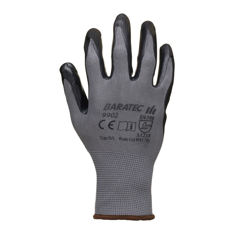 Baratec 9902 Nitrile-Coated Grip Gloves - SafetyGloves.co.uk