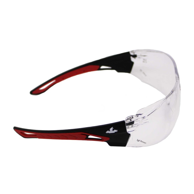 MCR Safety Sennen Clear Safety Glasses - SafetyGloves.co.uk