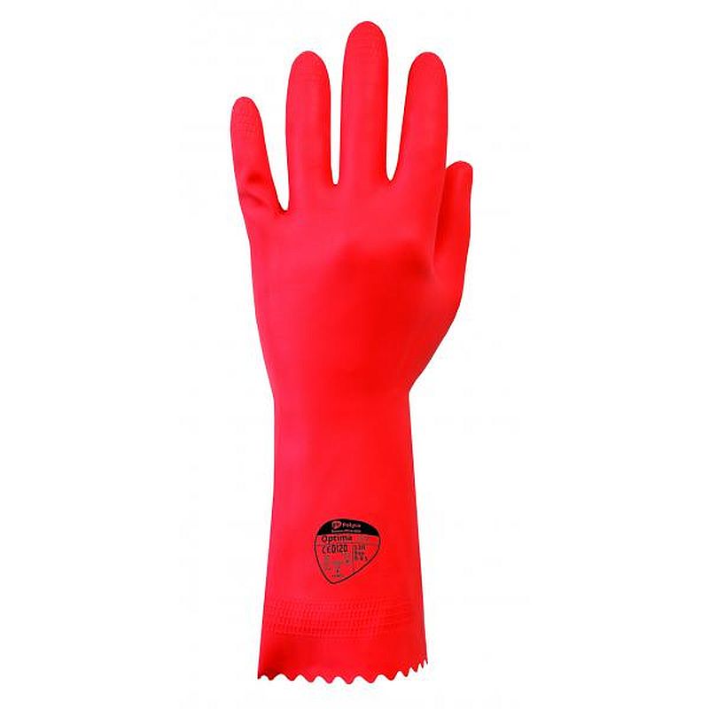 Polyco Optima Rubber Chemical Resistant Gloves - SafetyGloves.co.uk