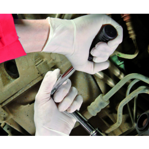Shield GD05 Powder-Free Latex Gloves - SafetyGloves.co.uk