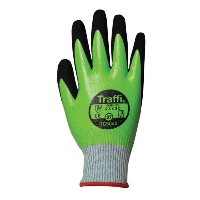 TraffiGlove TG5060 Cut Waterproof Gloves - SafetyGloves.co.uk