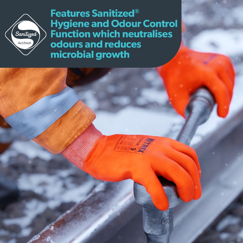 Unigloves Nitrex 370WOR Thermal Gloves - SafetyGloves.co.uk