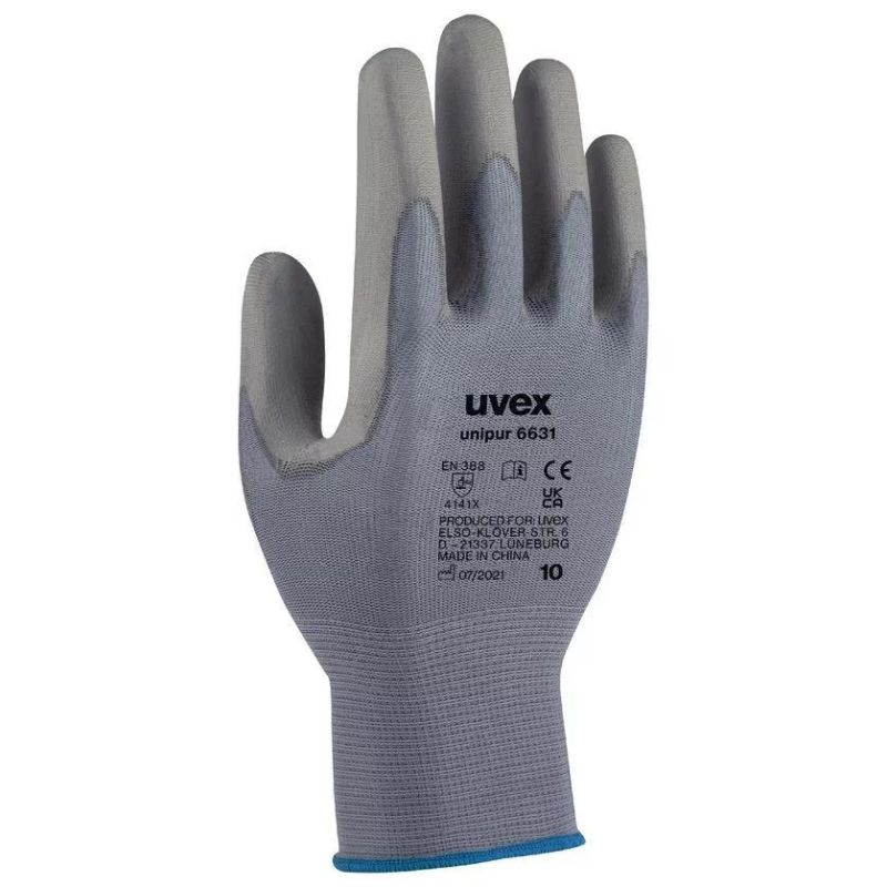 Uvex Unipur 6631 Precision Work Gloves - SafetyGloves.co.uk