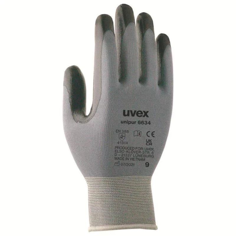Uvex Unipur 6634 Precision Work Gloves - SafetyGloves.co.uk
