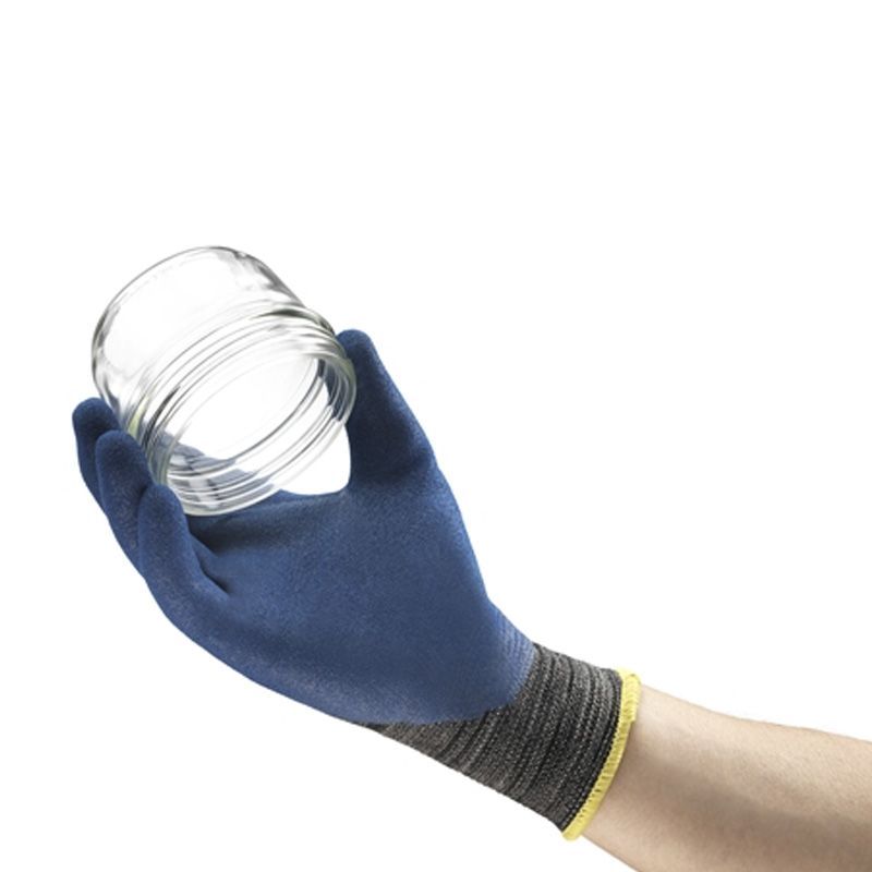 Ansell HyFlex 11-947 3/4-Coated Tactile Handling Work Gloves - SafetyGloves.co.uk
