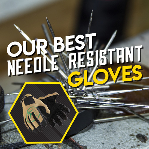 Needlestick Handling Gloves - SafetyGloves.co.uk