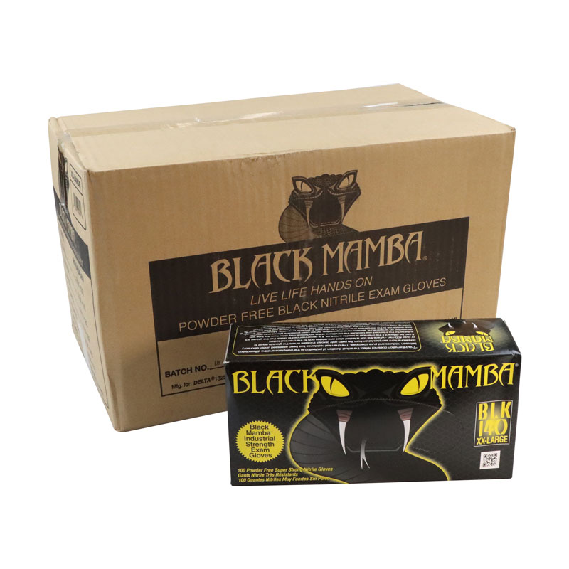 10 Boxes of Black Mamba Gloves BX-BMG - SafetyGloves.co.uk