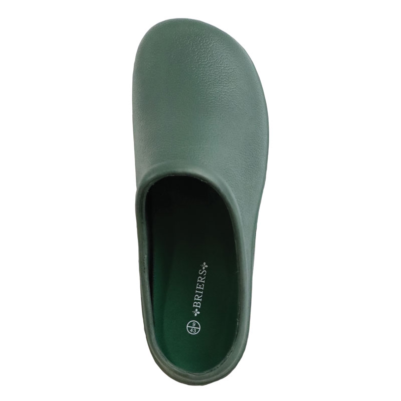Briers Mens Green Comfi Garden Clogs - SafetyGloves.co.uk