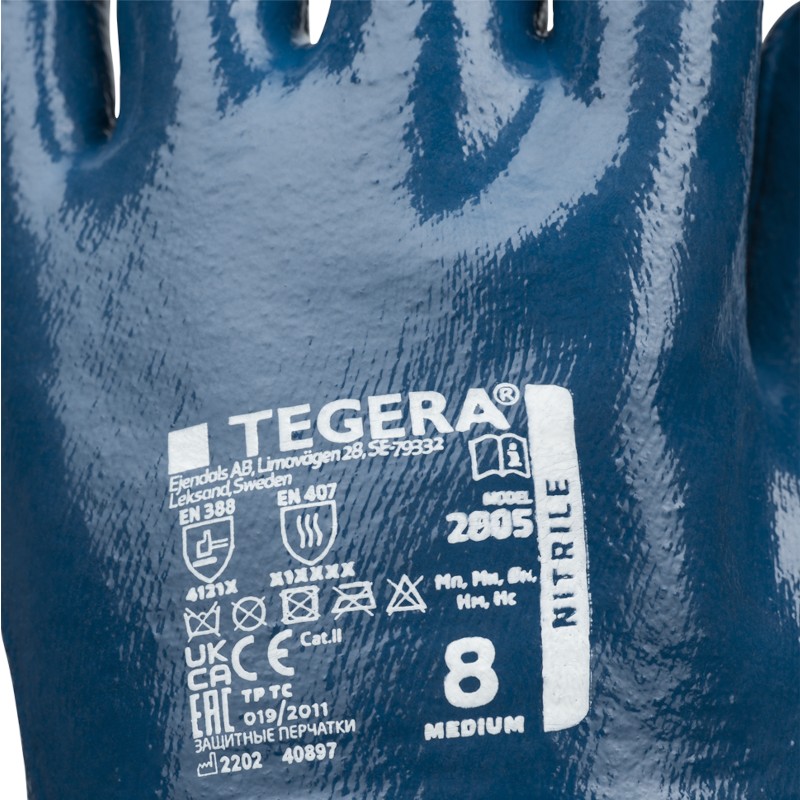 Tegera 2805 Oil-Resistant Work Gloves - SafetyGloves.co.uk