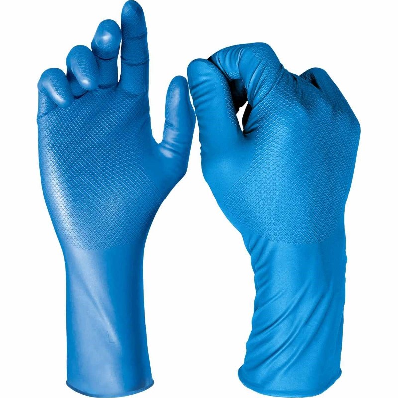 Grippaz 308 Strong Blue Disposables x50 - SafetyGloves.co.uk