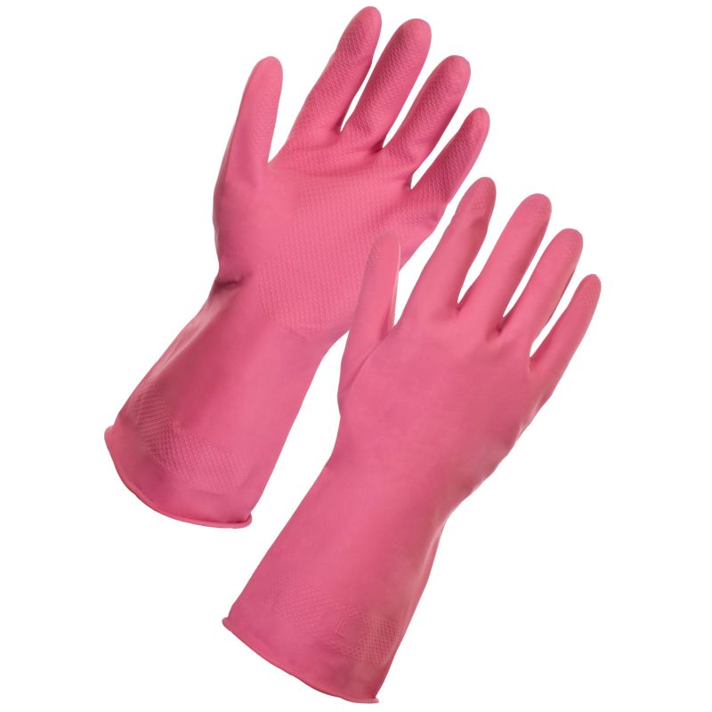 Supertouch Household Latex Gloves 1331-5 - SafetyGloves.co.uk