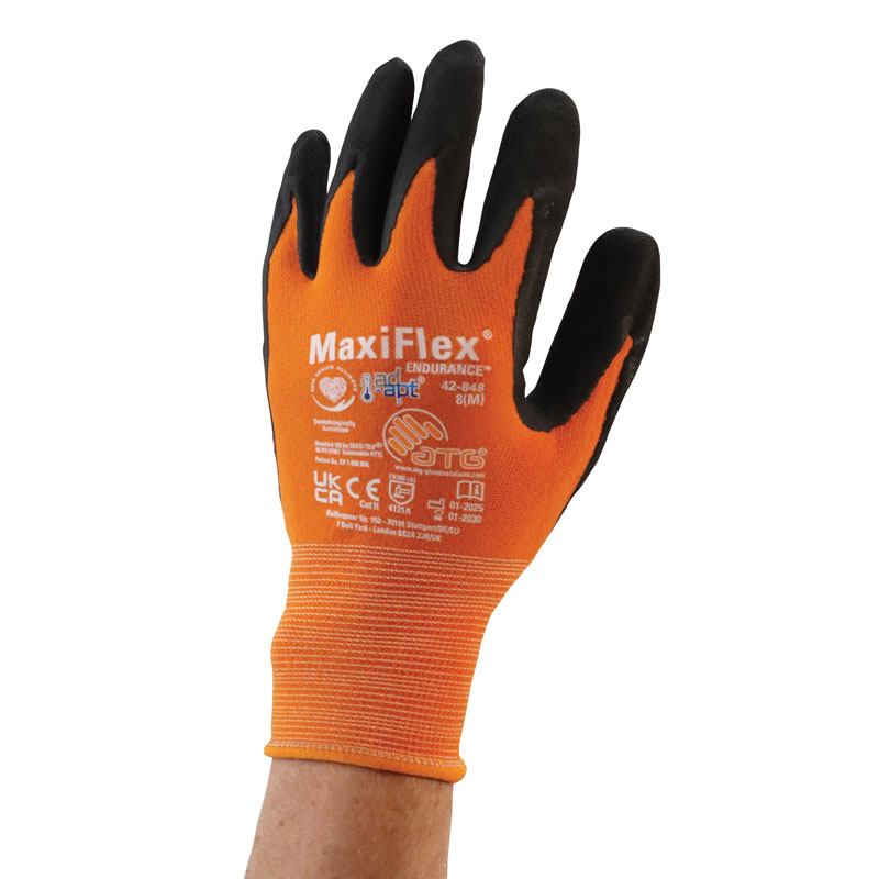 MaxiFlex Endurance Palm Coated Gloves 42-848 - SafetyGloves.co.uk