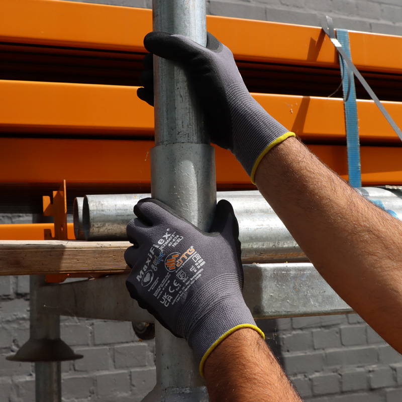 MaxiFlex 42-874B Palm-Coated Gloves - SafetyGloves.co.uk