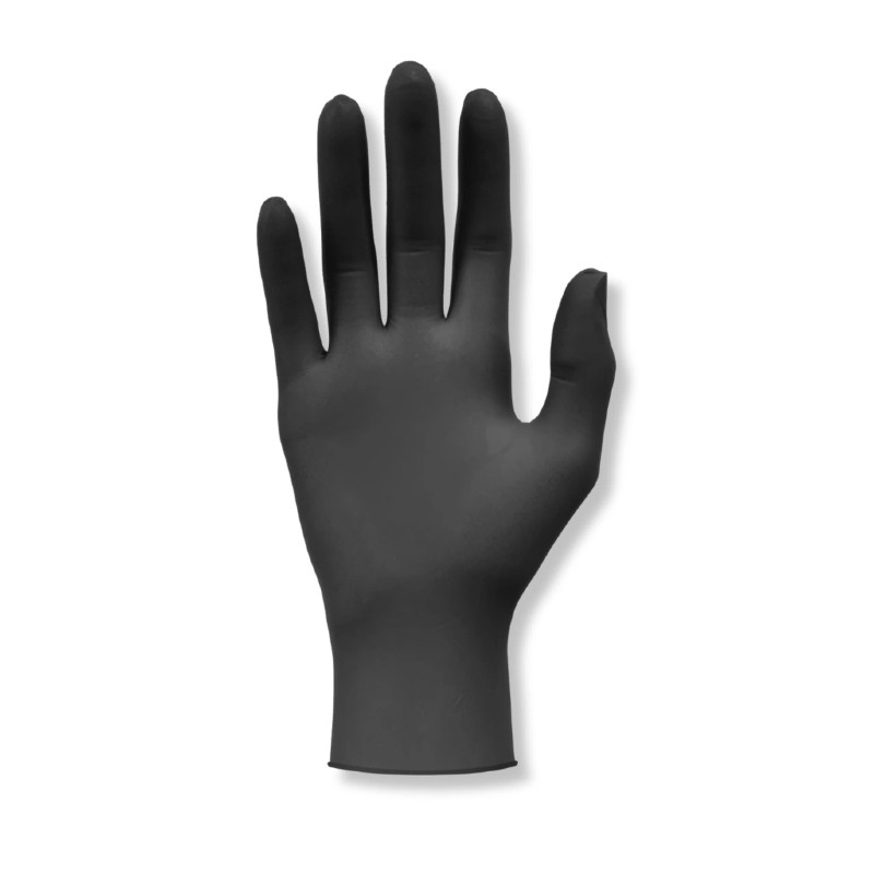Meditrade Black Nitrile Disposables - SafetyGloves.co.uk