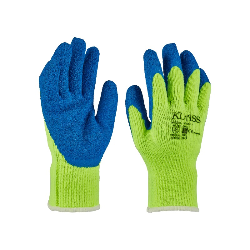 KLASS Neon 7 Thermal High-Vis Gloves - SafetyGloves.co.uk