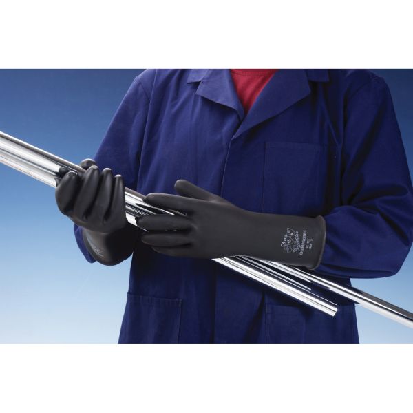 Polyco Chemprotec Unlined Heavyweight Chemical Resistant Gloves ...