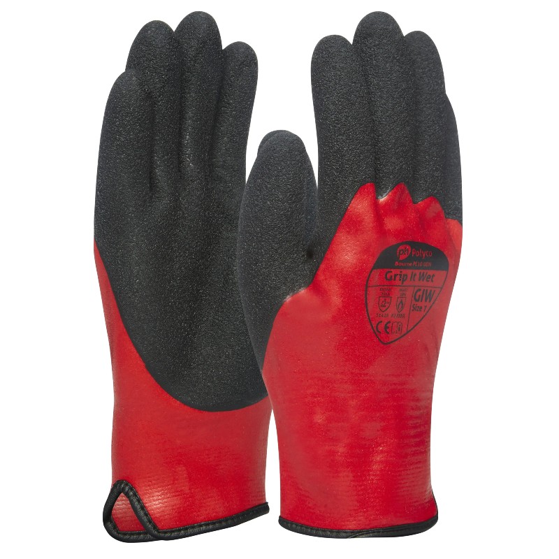 Polyco Grip It Wet Oil-Resistant Gloves - SafetyGloves.co.uk