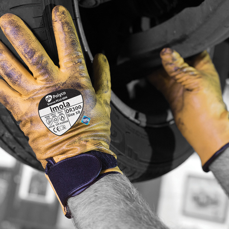 Polyco Imola DR300 Sanitized Gloves - SafetyGloves.co.uk