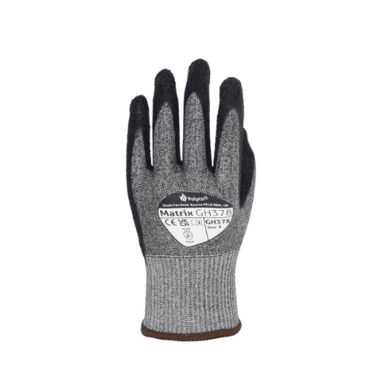 Polyco GH378 Crinkle Latex Gloves - SafetyGloves.co.uk