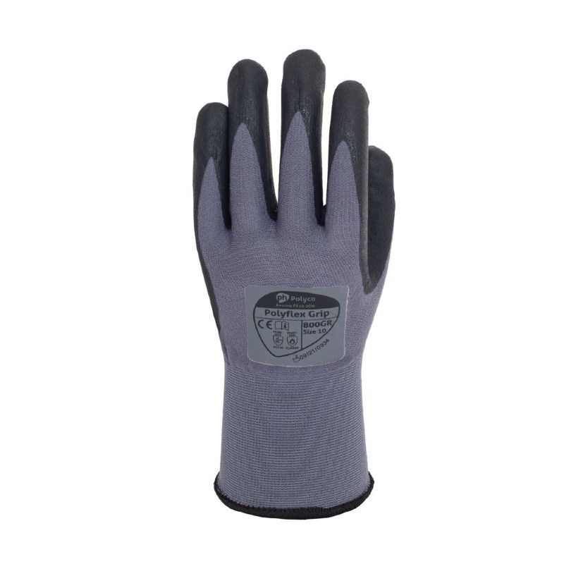 Polyco Polyflex Abrasion Grip Gloves - SafetyGloves.co.uk