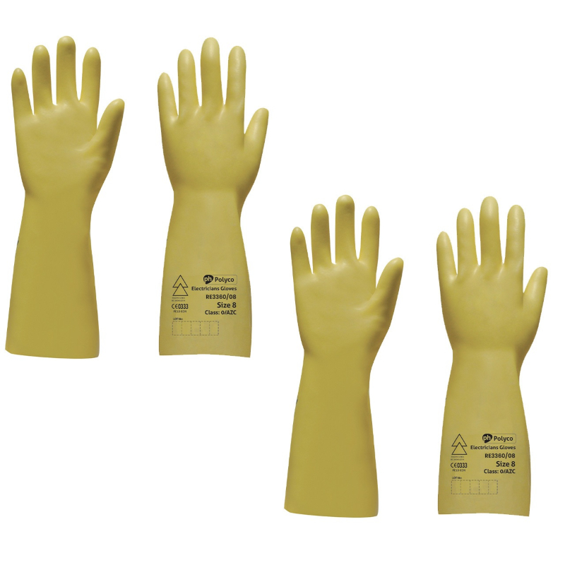 Polyco SuperGlove Volt Class 3 Gloves 2pk - SafetyGloves.co.uk