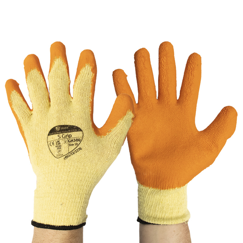 Polyco GH300 Polycotton Grip Gloves - SafetyGloves.co.uk