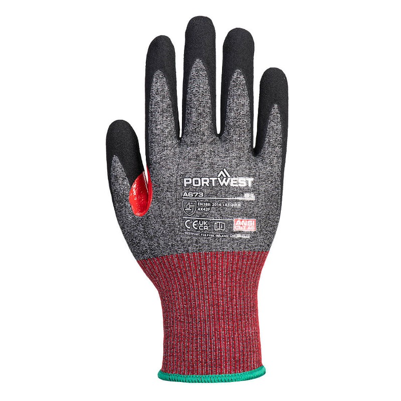 Portwest A673 Touchscreen Cut Gloves - SafetyGloves.co.uk