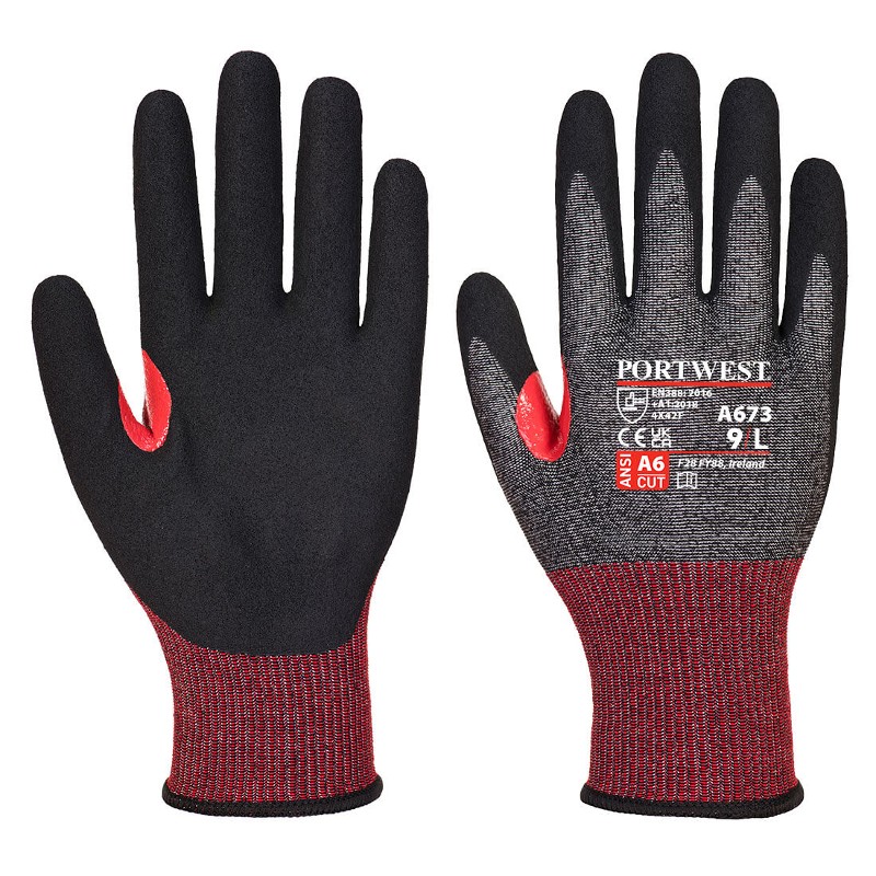 Portwest A673 Touchscreen Cut Gloves - SafetyGloves.co.uk