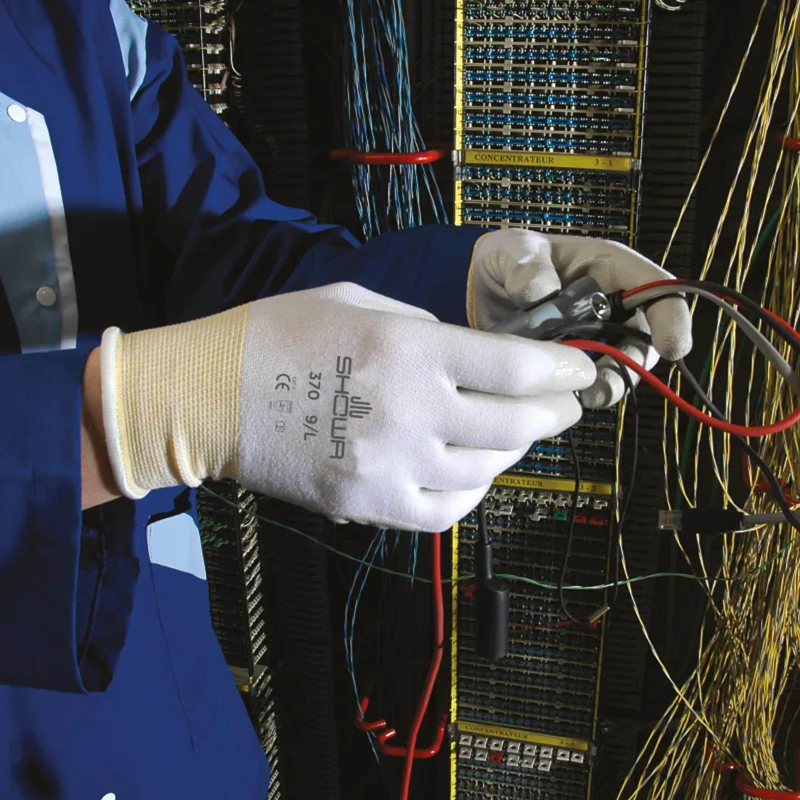 Showa 370 Nitrile-Coated Grip Gloves - SafetyGloves.co.uk