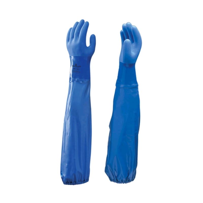 Showa 690 Chemical-Resistant Gauntlets - SafetyGloves.co.uk