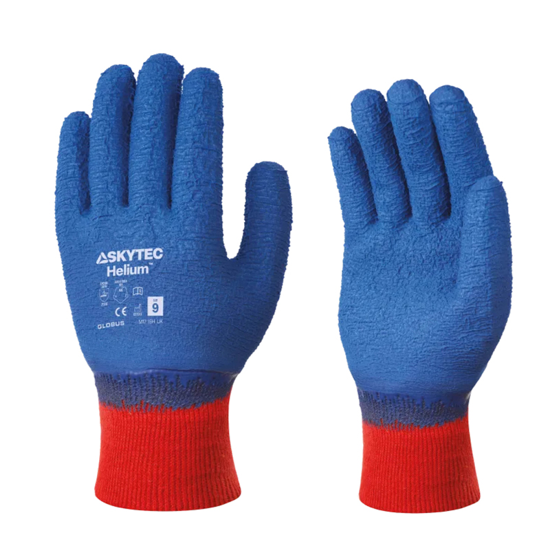 Skytec Helium Fully Coated Latex Gloves - SafetyGloves.co.uk