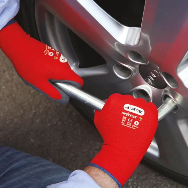 Skytec Ninja Flex Dexterity Grip Gloves - SafetyGloves.co.uk