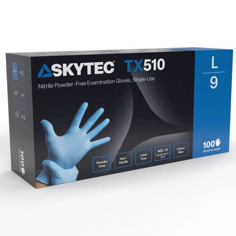 Skytec TX510 Thin Disposable Gloves - SafetyGloves.co.uk