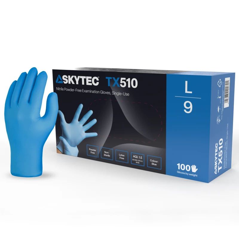 Skytec TX510 Thin Disposable Gloves - SafetyGloves.co.uk
