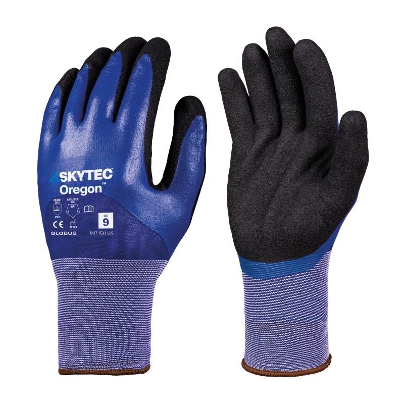 Skytec Oregon Oil Grip Gloves - SafetyGloves.co.uk