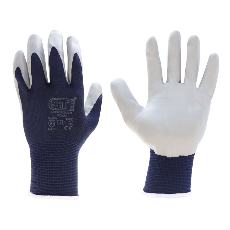 Supertouch Nitrotouch Foam Grip Gloves - SafetyGloves.co.uk