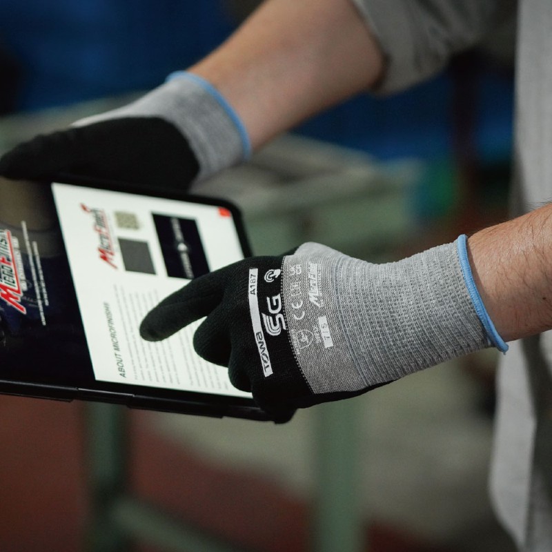 Towa SG A187 Nitrile-Coated Grip Gloves - SafetyGloves.co.uk