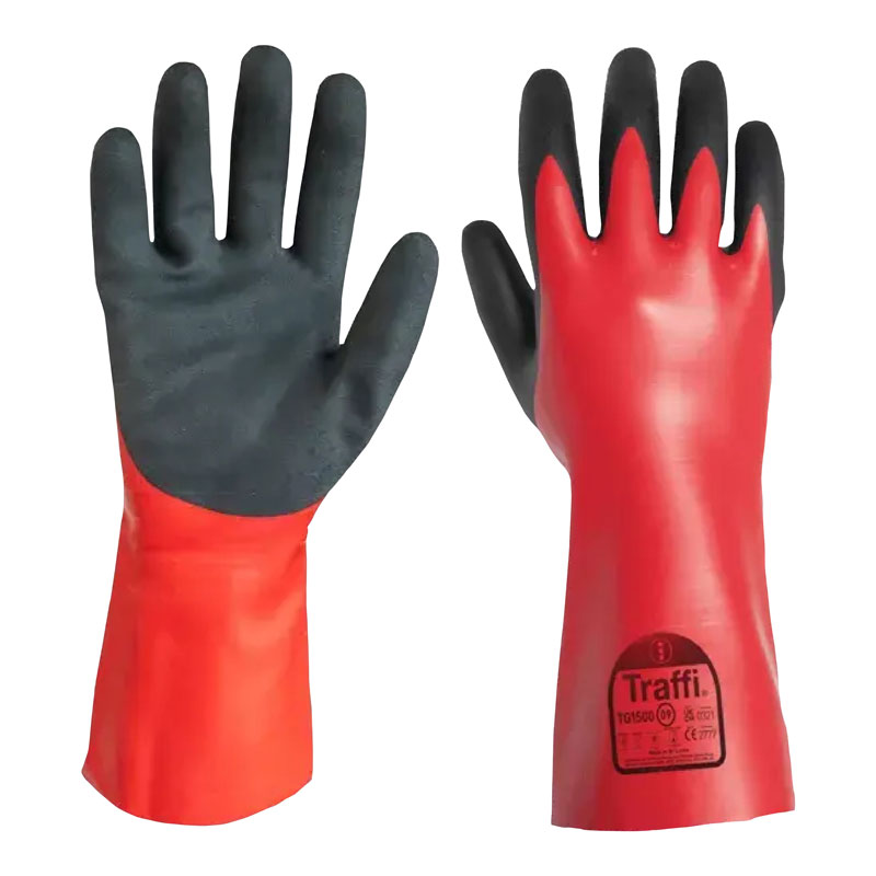 TraffiGlove TG1500 Chemical Gauntlets - SafetyGloves.co.uk