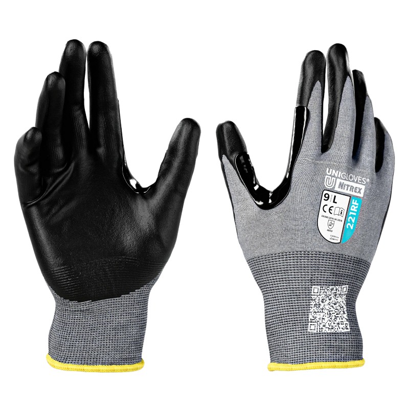 Unigloves Nitrex 221RF Cut F Gloves - SafetyGloves.co.uk