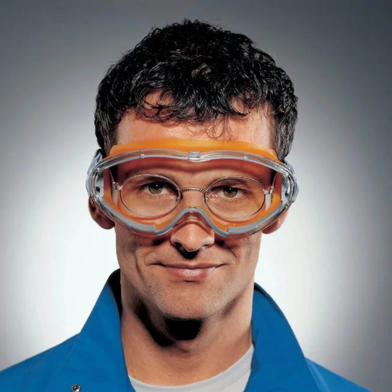 Uvex 9302-245 Ultrasonic Goggles Orange - SafetyGloves.co.uk