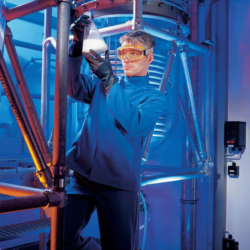 Uvex 9302-245 Ultrasonic Goggles Orange - SafetyGloves.co.uk