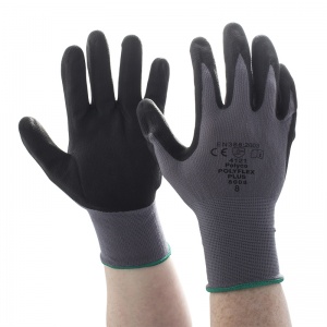 Polyco Polyflex Plus Safety Gloves 80 (Case of 120 Pairs ...