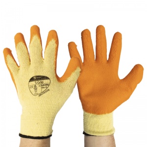 Polyco GH300 Polycotton Grip Gloves - SafetyGloves.co.uk