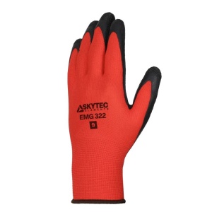 Benchmark EMG322 Red Light Grip Gloves - SafetyGloves.co.uk